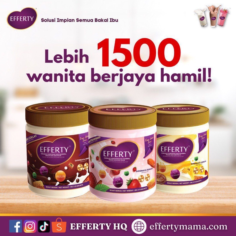 🔥EFFERTY NEW PREMIUM JAR READY STOCK 🔥P00020 [Free Gift Special] | Shopee Malaysia