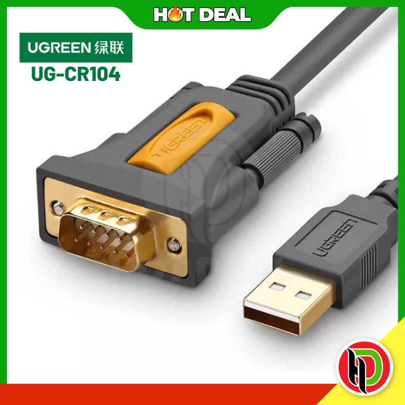Hotdeal 1M / 1.5M / 2M / 3M Ugreen USB to DB9 RS-232 Adapter Cable UG ...
