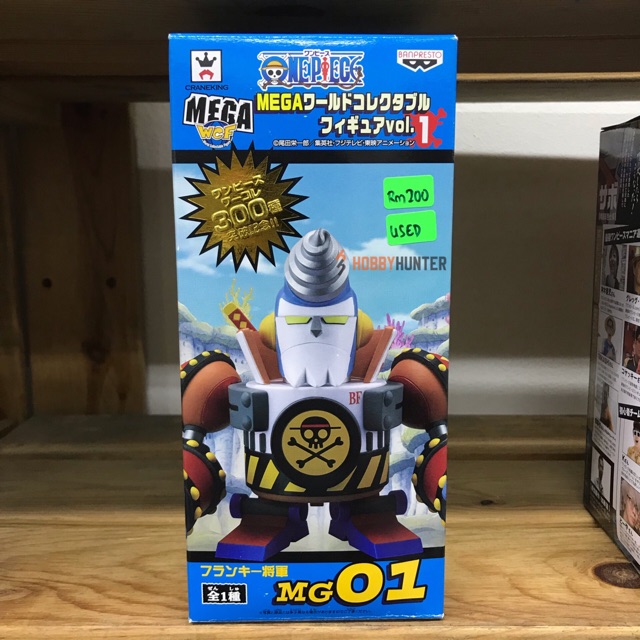 Banpresto Mega WCF Franky General | Shopee Malaysia