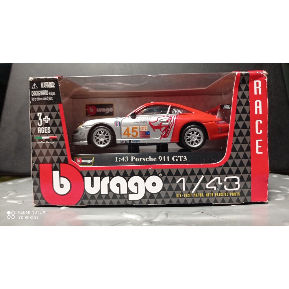 Burago Porsche 911 GT3 Diecast 43 Scale | Shopee Malaysia
