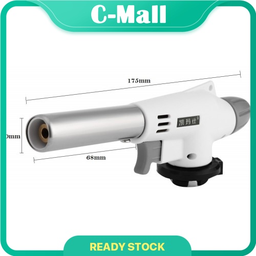 Portable Metal Flame Gun Package Camping Gas Torch Flaming Thrower ...