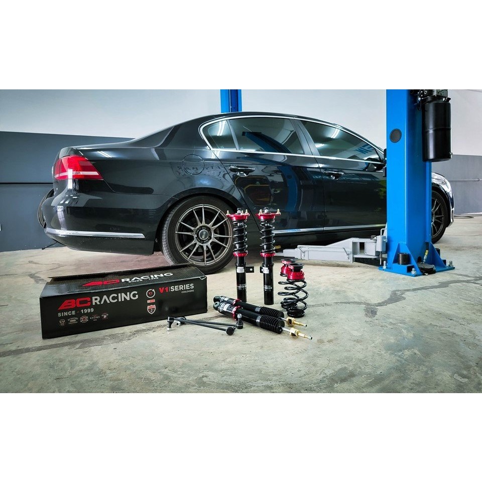 Volkswagen Passat B6 B7 CC - BC RACING V1 series fully adjustable ...