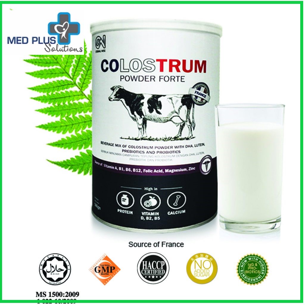 Eternal Wise Colostrum Powder Forte 500gm (Exp:11/2025) | Shopee Malaysia