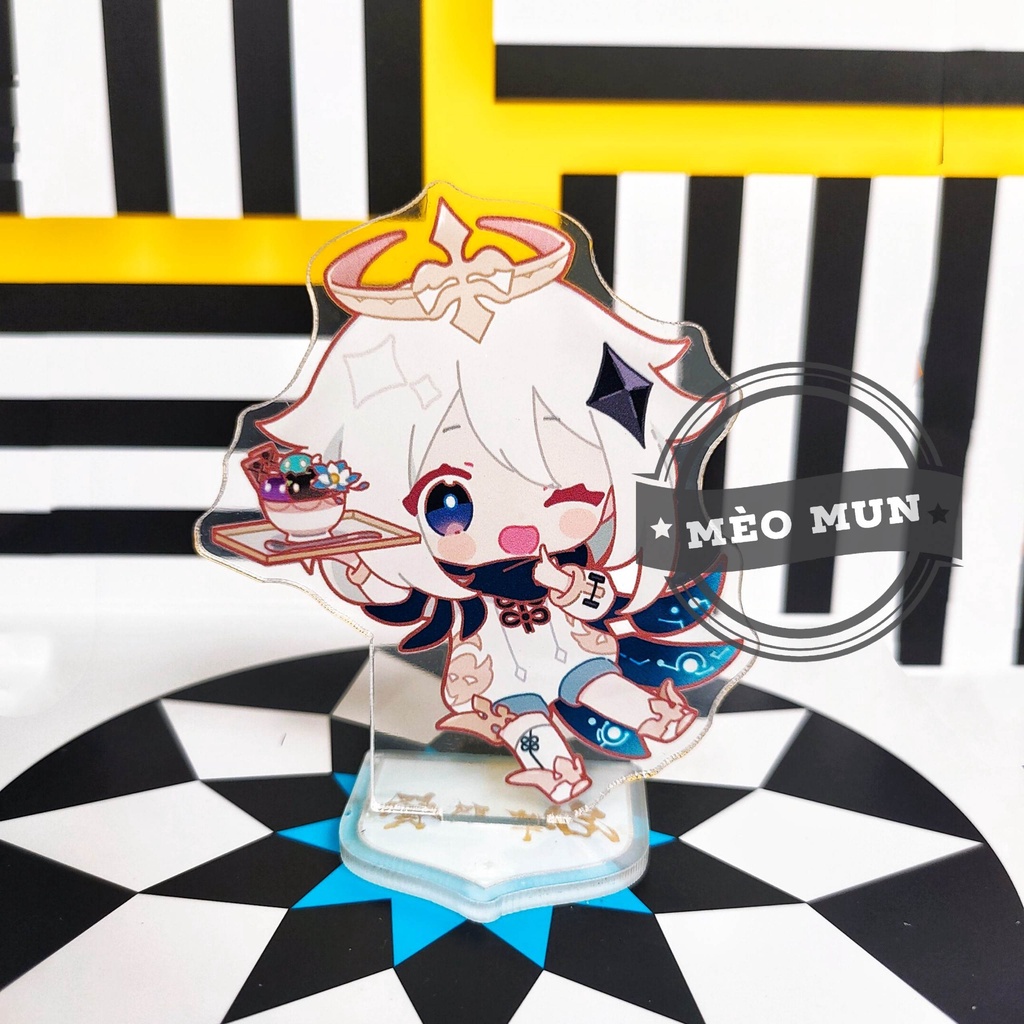 Genshin Impact game desktop mica statue of Paimon character | Shopee ...