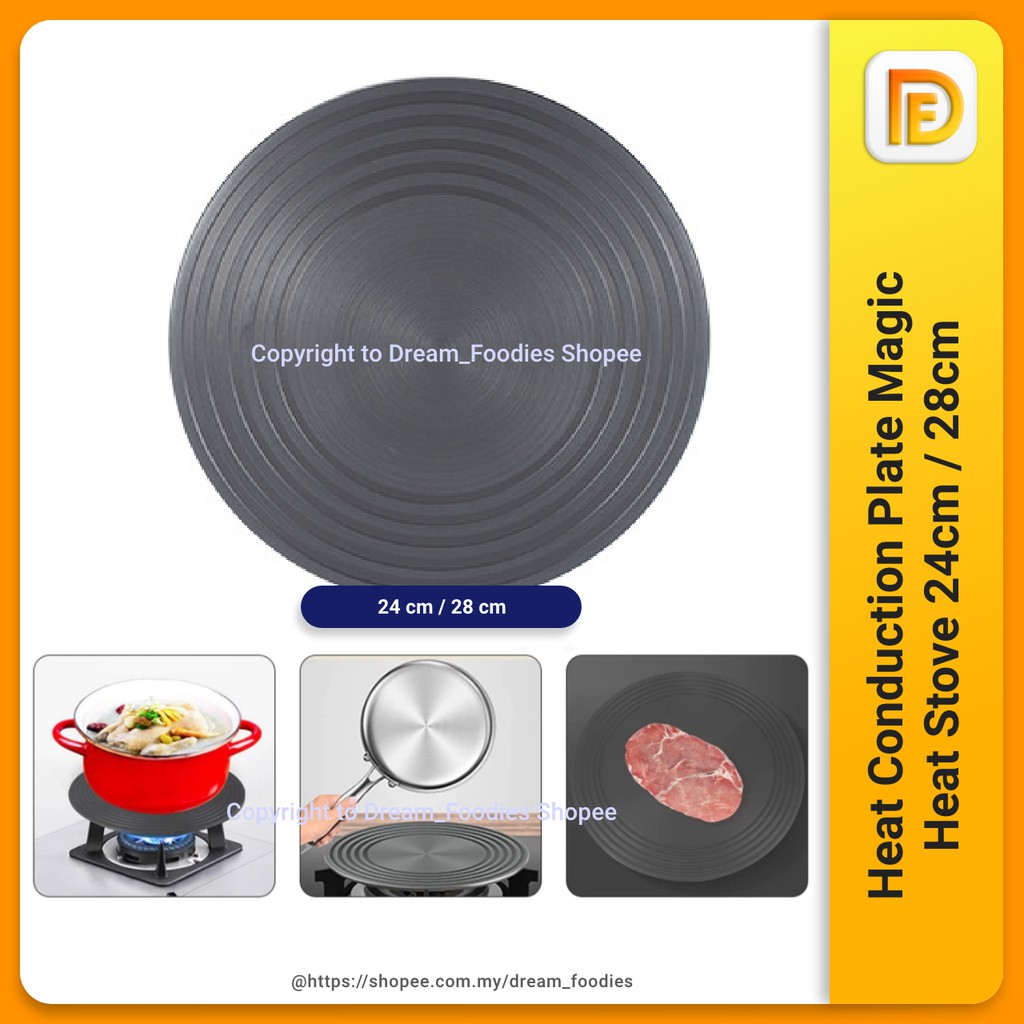 Heat Diffuser Gas Stove Heat Conduction Plate Magic Heat Pad Alas ...