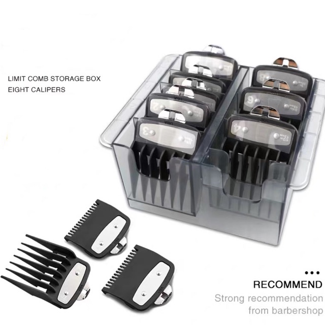 Clipper Attachment Guide Combs Organiser Storage Container/电剪牙套收纳盒 ...