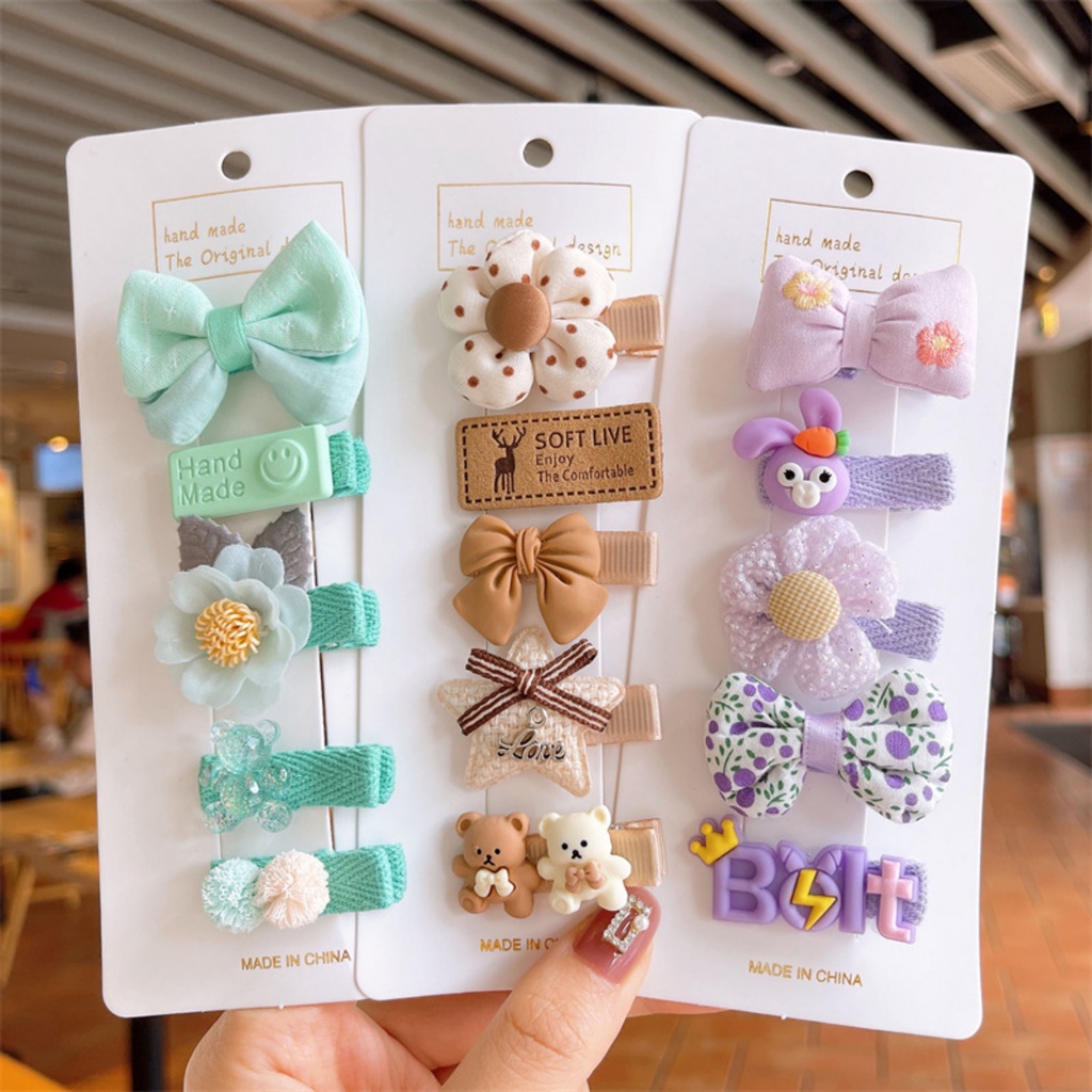 🎀Best Selling🎀Baby Korean Style Hair Clips/Baby girl Hair Clips ...