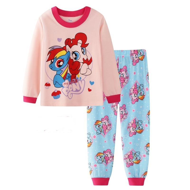 My Little Pony Cotton Pajamas Little Pony Pyjamas Little Pony Baju ...