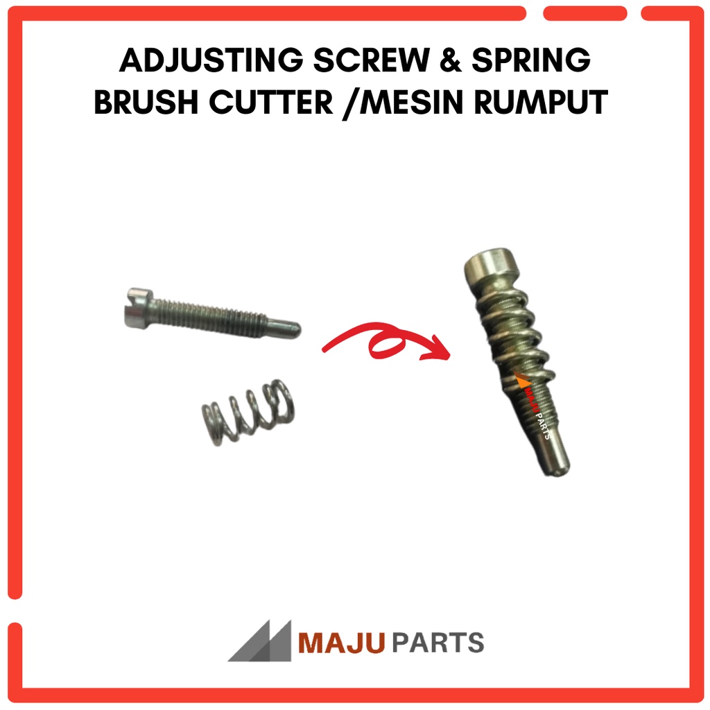 Adjusting Screw & Spring Brush Cutter / Mesin Rumput | Shopee Malaysia