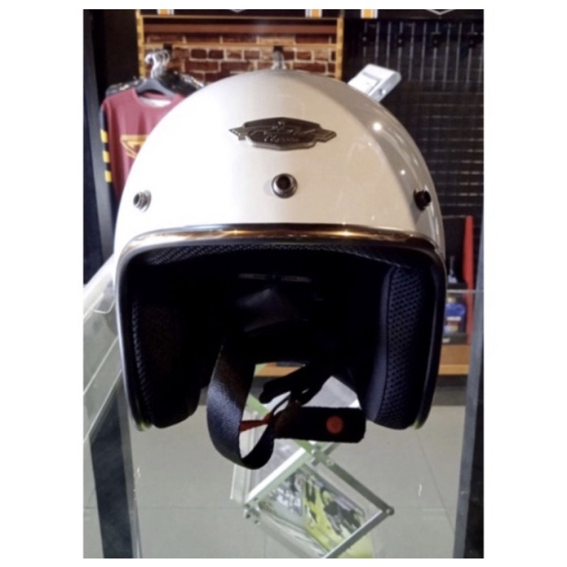 Rsv CLASSIC MODERN WHITE/HALF FACE Helmet/CLASSIC Helmet/R Helmet ...