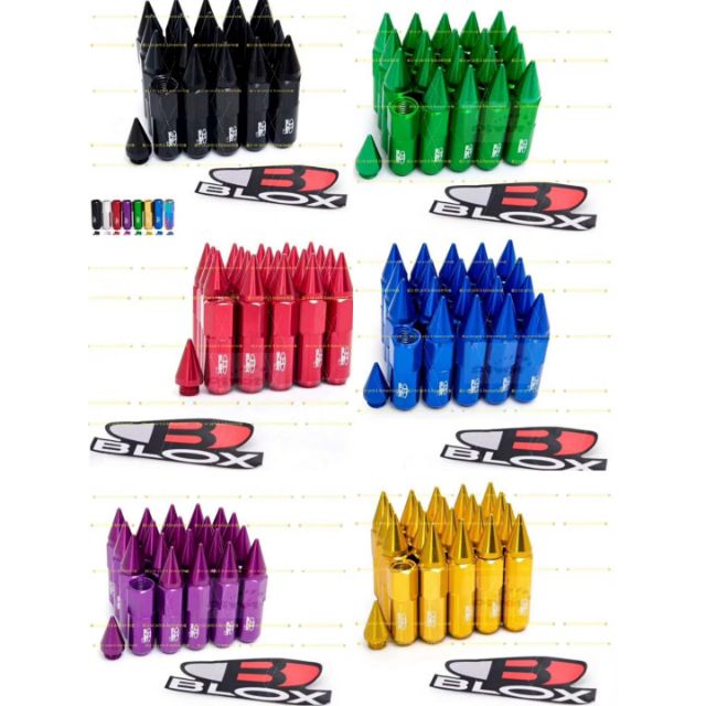 sport lug tire tayar spiked spike tyre blox 20pcs alloy nut wheel ...