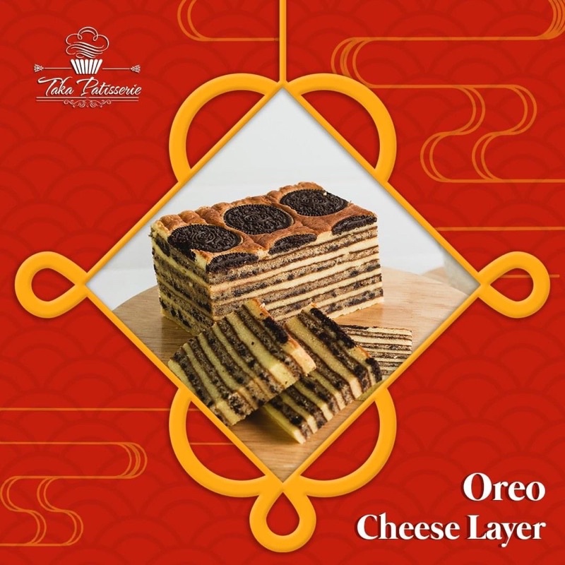 Taka Patisserie Kuching Premium Cake Lapis Kek Lapis Sarawak | Shopee ...