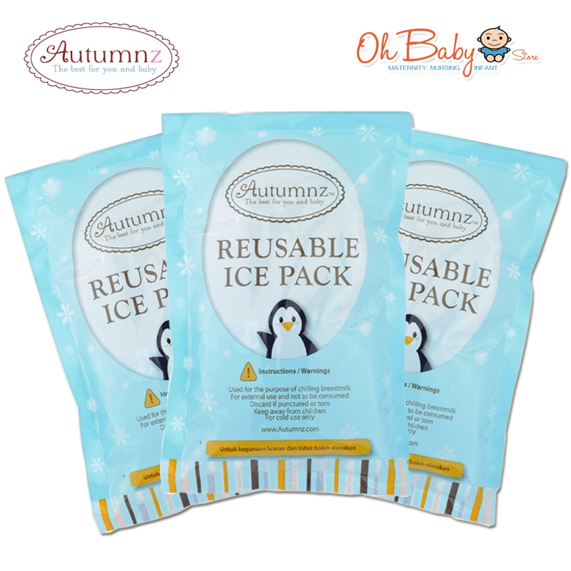 Autumnz Reusable Ice Pack (3 pcs, 310g/pc) | Shopee Malaysia