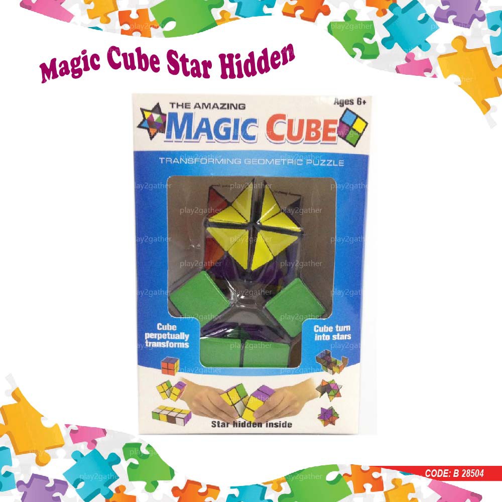 Amazing Star Cube No.666-8 Transforming Geometric Puzzle B28504 (Ready ...