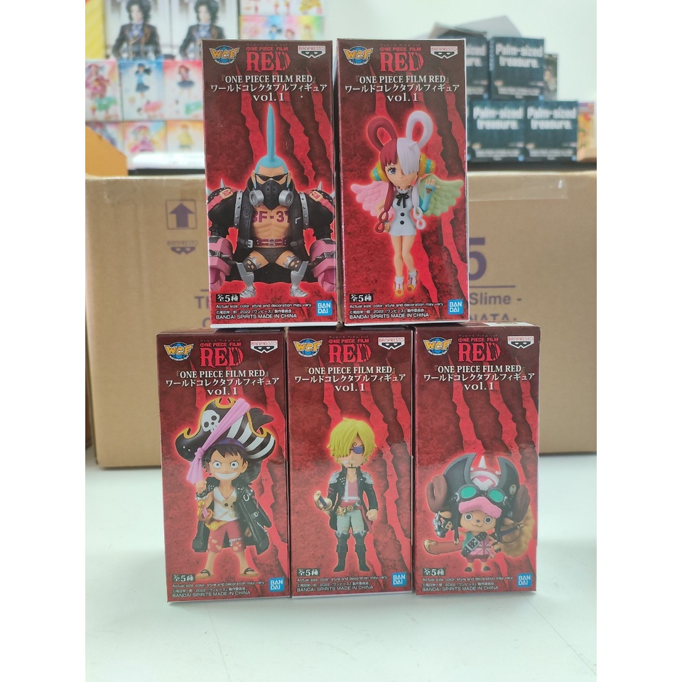 WCF One Piece FILM RED Vol.1 (Bandai Spirits) | Shopee Malaysia