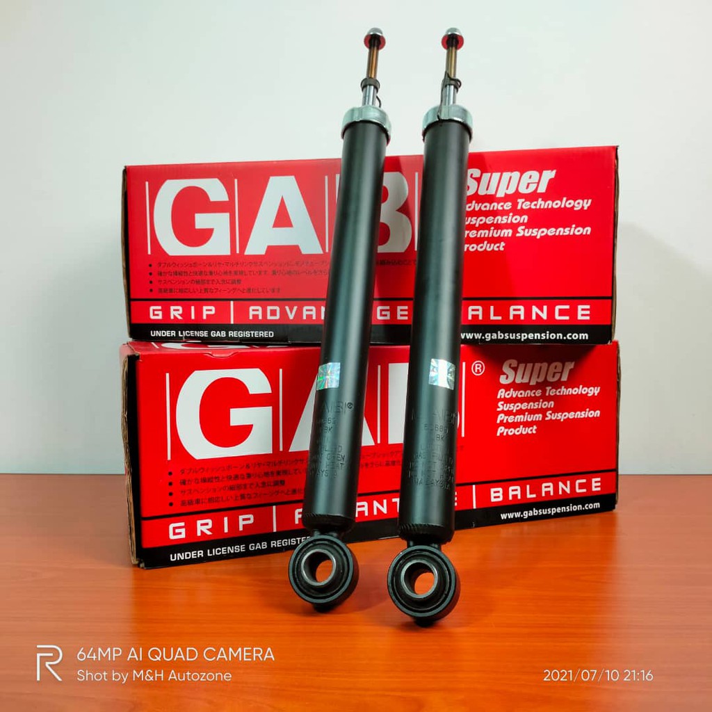GAB ABSORBER TOYOTA VIOS NCP42 ABSORBER FRONT / REAR (1 PAIR = 2 PCS ...