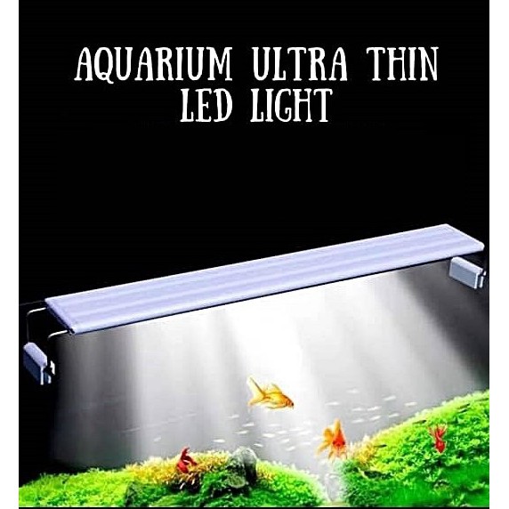Akuarium Lampu Ikan LED AQUARIUM Light 58cm Aquatic Plant Extensible ...