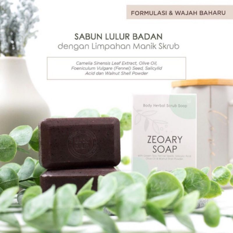 Zeaory Soap by Sendayu Tinggi (Sabun Lulur Badan Scrub Herbal) | Shopee ...