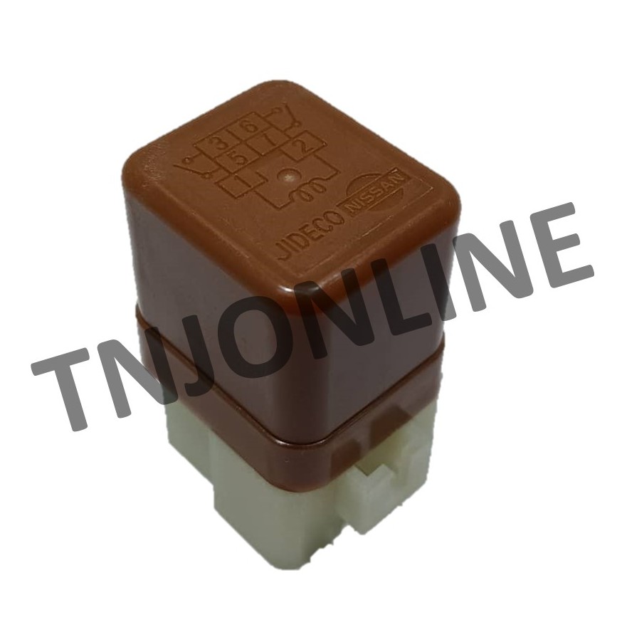 POWER FAN MOTOR RELAY 6 PIN - NISSAN (25230-7996A) | Shopee Malaysia