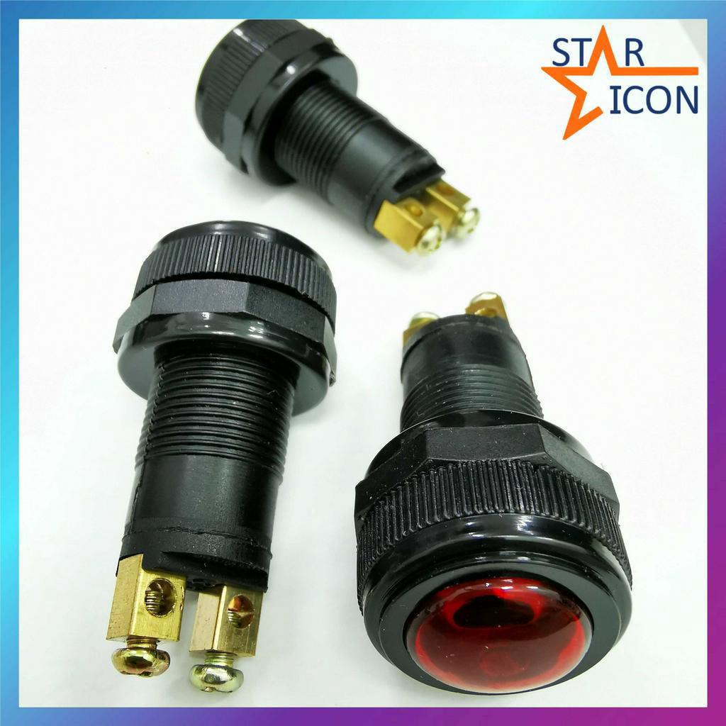 1pcs x Pilot Lamp Charge Lamp With Bulb DC 12V / 24V Green Red Color ...