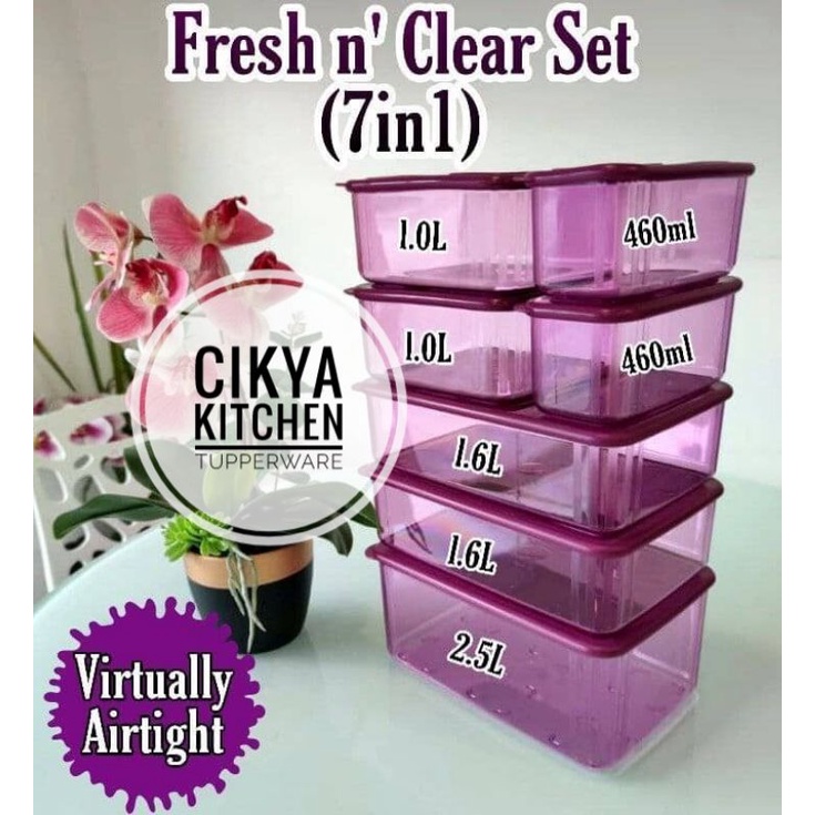 Fresh and clear mate tupperware | Shopee Malaysia