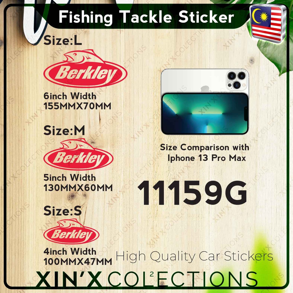 Gamakatsu Rapala Megabass Sticker Diecut Vinyl Fishing Tackle BOX Boat ...