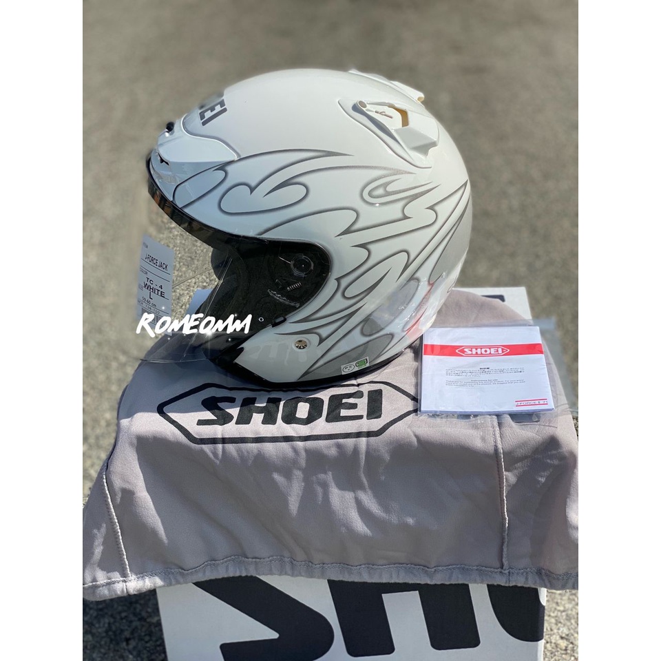 SHOEI JFORCE2 JF2 HONDA JACK API HELMET FULL 1TO1 PREMIUM TANDUK LEKUK ...