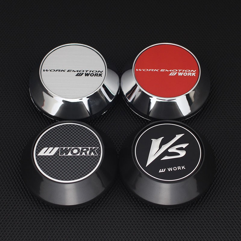 4pcs work emotion car wheel rim cover 65mm OD & 60mm ID work racing ...