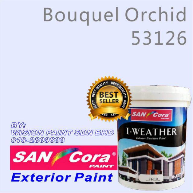 SANCora I-WEATHER (5L) Exterior Emulsion Paint | Shopee Malaysia