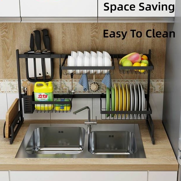 Anti-rust Kitchen Shelf/Easy Clean Kitchen Rack/Stainless Steel Sink ...