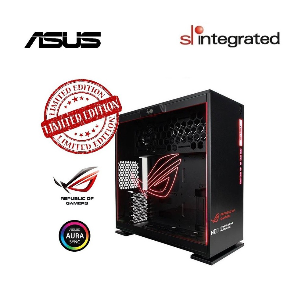 ASUS Inwin 303 ROG RGB Edition Mid Tower Case w/Tempered Glass Side ...