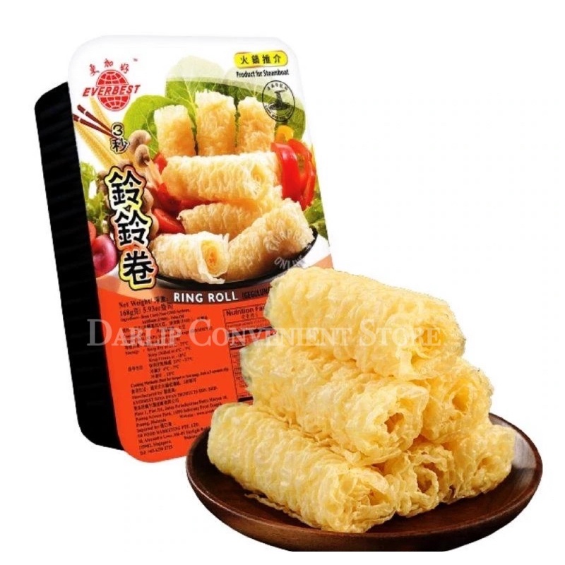 🔥Ready Stock🔥3 Second Everbest Ring Roll Steamboat Vegetarian 3秒 铃铃卷 ...