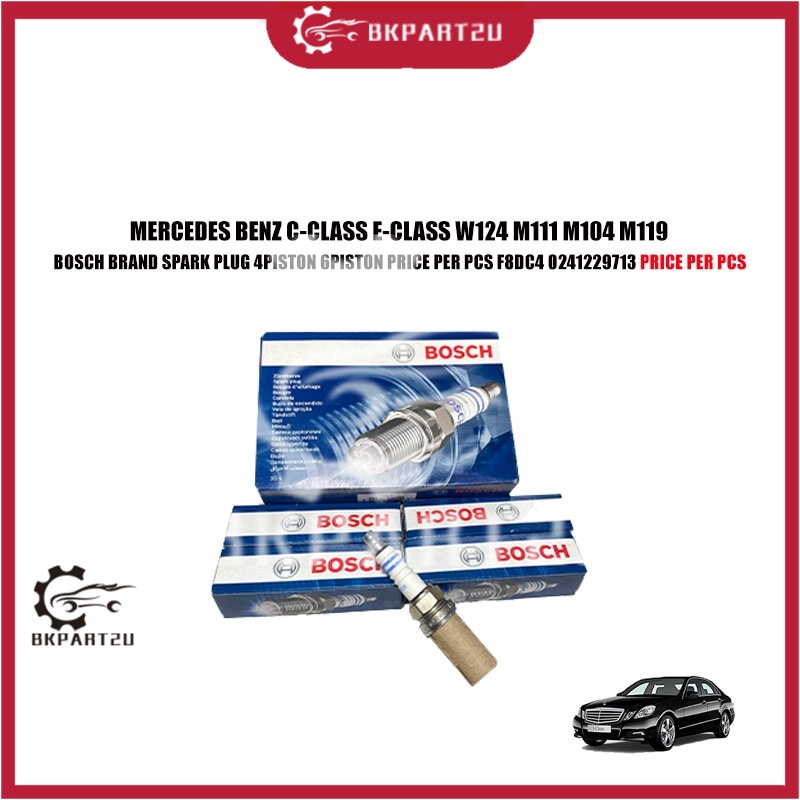 MERCEDES BENZ C-CLASS E-CLASS W124 M111 M104 M119 BOSCH BRAND SPARK ...