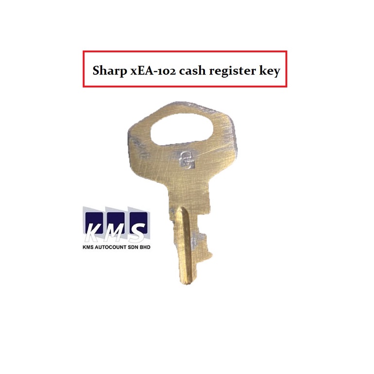 Sharp xEA-102 cash register key | Shopee Malaysia