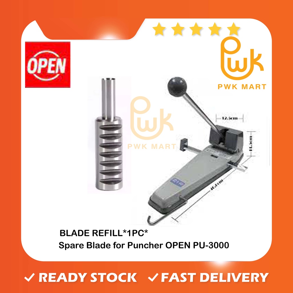 Open PU-3000(1pc) Punch Spare Blade-PUB-1 (Puncher Pin, Puncher ...