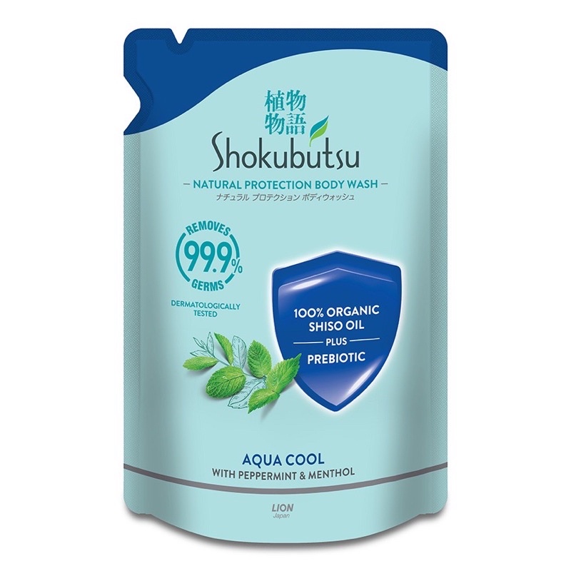 NEW-Shokubutsu Natural Protection Body Wash With Probiotic Refill 800g ...