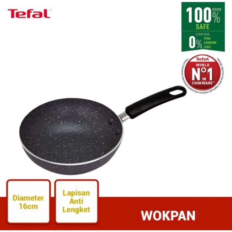 Tefal Natura Wokpan 16 cm Non-Stick Frying Pan 16cm Induction | Shopee Malaysia