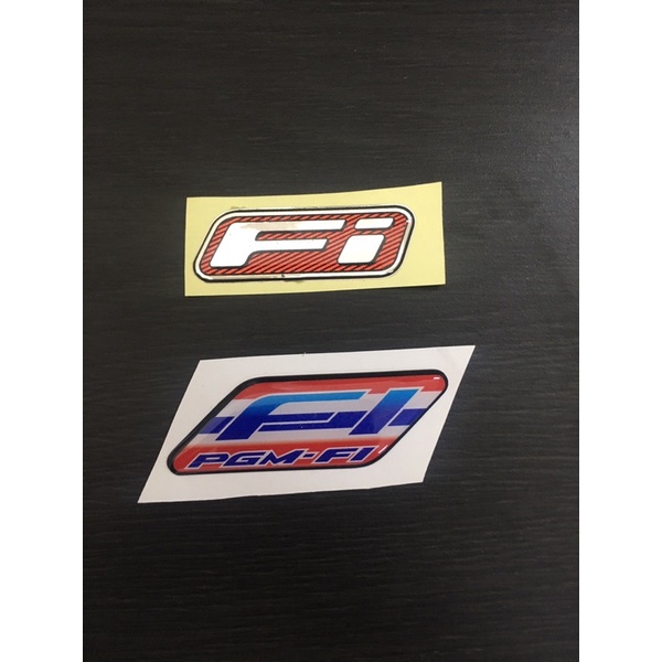 FI TECH BY FACTORY RACING FI PGM PGM-FI THAILAND THAI EPOXY STICKER ...
