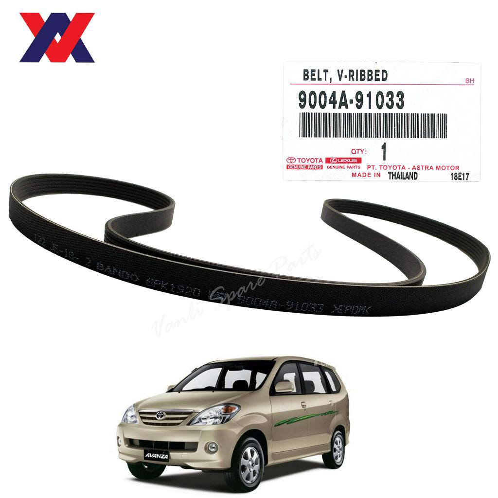 Toyota Fan Belt 6PK1920 for Toyota Avanza / Rush - 9004A-91033 | Shopee ...