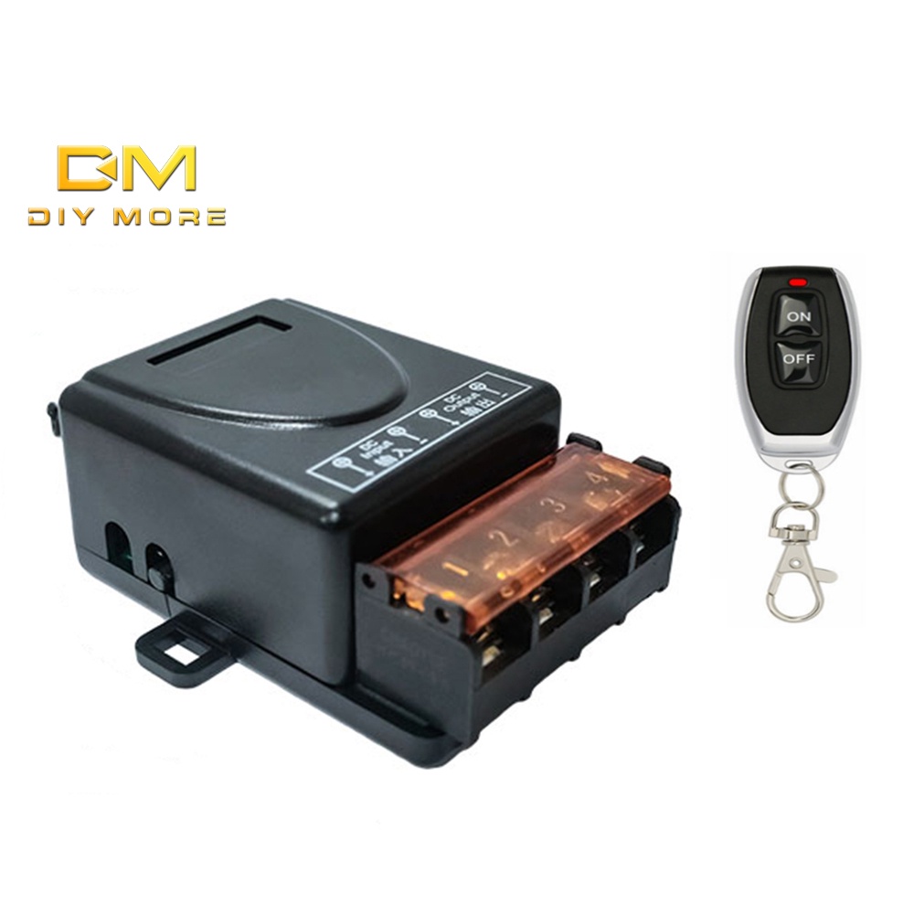 DIYMORE DC8-72V 433mhz wireless remote control switch 30A high power ...