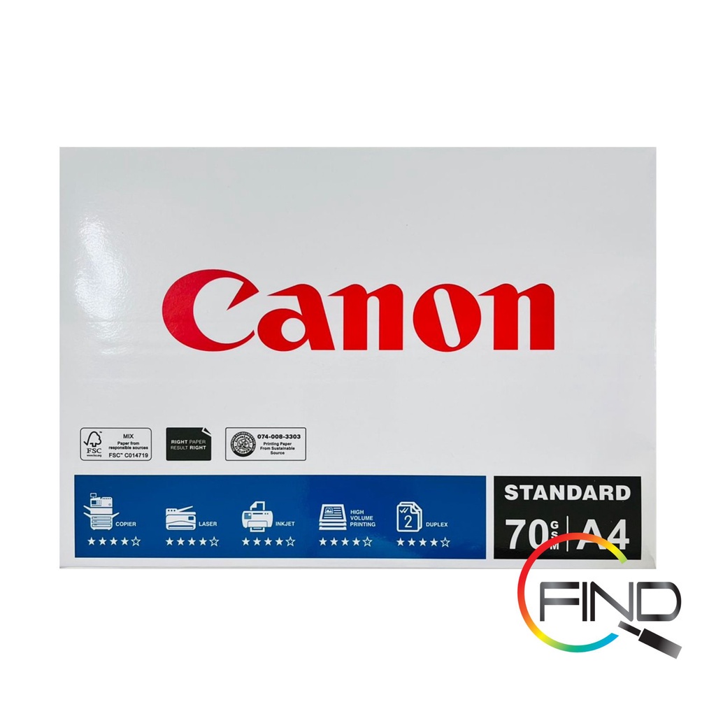 Canon Standard Paper A4 (70 gsm /500 sheets) | Shopee Malaysia