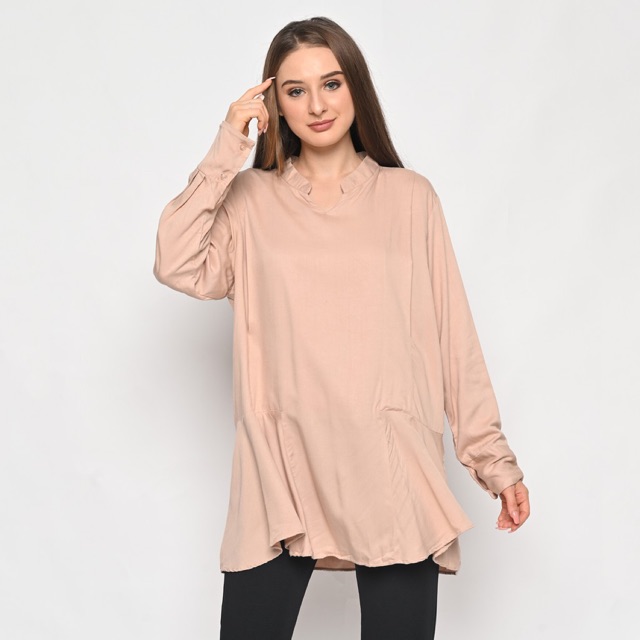 Monomom Breastfeeding Clothes Heima Shirt Peach - Stylish Premium ...