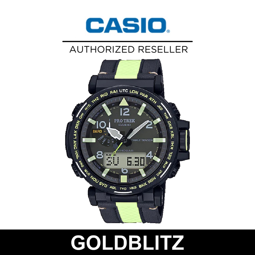Casio Protrek PRG-650YL-3 Tough Solar Triple Sensors PRO TREK | Shopee Malaysia