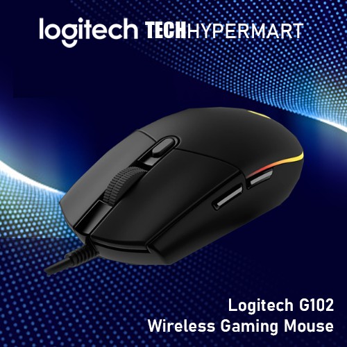 Logitech Gaming Mouse G102 Black (Lightsync, 8000 dpi) | Shopee Malaysia