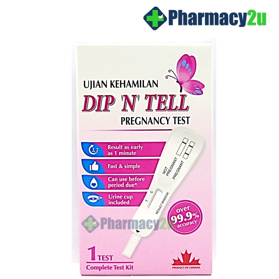 DIP N TELL PREGNANCY TEST 1S | Shopee Malaysia