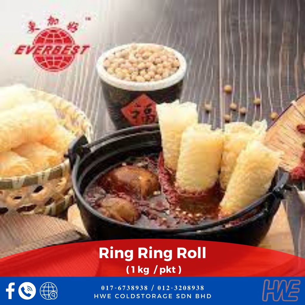 [Halal ] Everbest Ring Roll | 三秒玲玲卷 168g | Shopee Malaysia