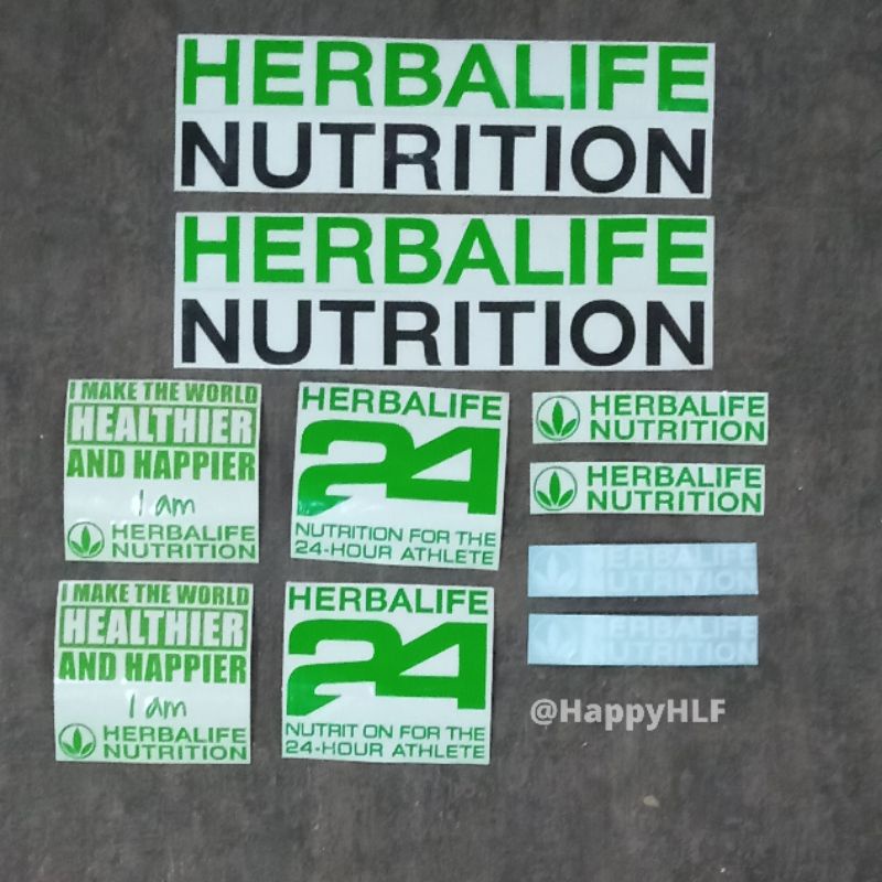 New HLF Cutting Logo Sticker | Shopee Malaysia