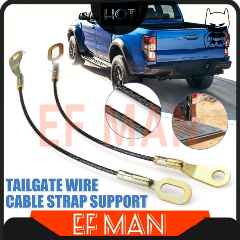 FORD RANGER NEW OLD WL T6 BT50 T7 T8 TAIL GATE CABLE REAR BONNET ROPE ...