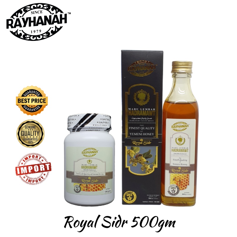 READY STOCK Madu Sidr 500gm Rayhanah dari Hadramawt Yaman. | Shopee ...