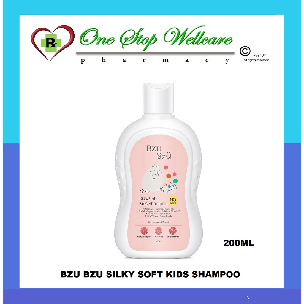 BZU BZU SYAMPU KANAK-KANAK LEMBUT BERKILAU / BZU BZU SILKY SOFT KIDS ...